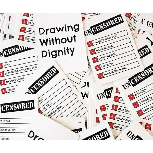 Drawing Without Dignity Party Game