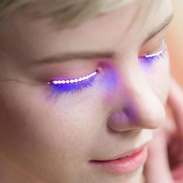 Glowing LED Eyelashes